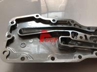 China 4D102 Oil Cooler Cover 6735-61-2220 For Excavator Diesel Engine Parts PC200-7 for sale