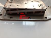 China 4D102 Oil Cooler Cover Core 6732-61-2110 For Excavator Diesel Engine Parts PC120-6 for sale