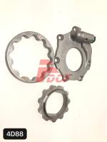 China 4D88 4TNV88 Diesel Engine Oil Pump Replacement 129407-32000 Neutral Packing for sale