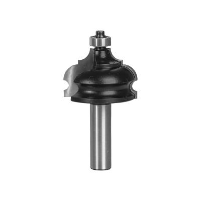 China Semi Arc Profile Router Bit With Bearing Guide Bold Classical Router Bit for sale