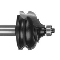 China Semi Arc Profile Router Bit With Bearing Guide Bold Classical Router Bit for sale