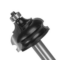 China Semi Arc Profile Router Bit With Bearing Guide Bold Classical Router Bit for sale