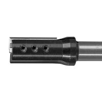China Cutting Dia 8mm 22mm Straight Flute Router Bit With Double Sided Insert Blade for sale