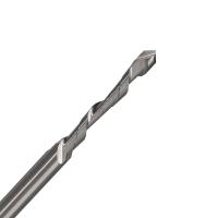 China 1/4 Inch Shank HSS Router Bit 1 Flute Drywall Drill Bit 64 Deg HRC for sale
