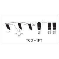 China TCG Tungsten Carbide Tipped Saw Blade For Veneer Board Laminated Chipboard for sale