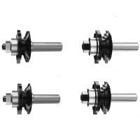 China 25 Degree Reversible Rail And Stile Router Bits Cutting Diameter 41.3mm for sale