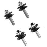 China 25 Degree Reversible Rail And Stile Router Bits Cutting Diameter 41.3mm for sale