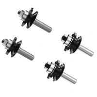 China 25 Degree Reversible Rail And Stile Router Bits Cutting Diameter 41.3mm for sale