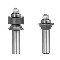 China Dia 25.4 Radius 2.4 Joint Router Bit 2PC Mini Ogee Rail And Stile Router Bits for sale