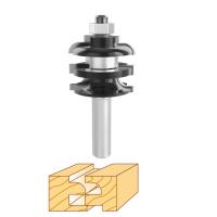 China 1/2 Shank Stacked Rail And Stile Router Bits For Interior Doors for sale