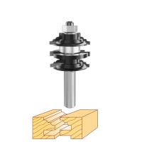 China 1/2 Shank Stacked Rail And Stile Router Bits For Interior Doors for sale
