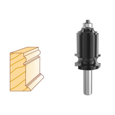China Imperial Size Architectural Molding Bits For Furniture Moldings And Trim 12mm Shank for sale