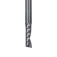 China Single Flute Upcut Spiral O Flute Bits For Cutting Soft And Hard Plastic for sale