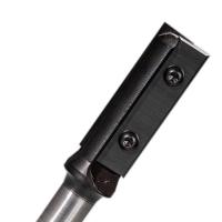 China 19×19.5mm Carbide Insert Tooling Double Flute Straight Router Bit for sale