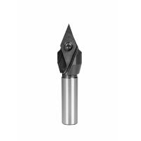 China 90 Deg 120 Deg V Groove Carbide Insert Router Bit Sub Micro Grain Carbide Grade for sale