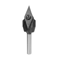 China 90 Deg 120 Deg V Groove Carbide Insert Router Bit Sub Micro Grain Carbide Grade for sale