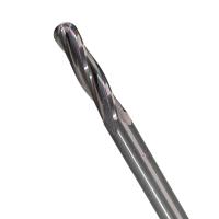 China 2 4 Flute CNC Carving Bit High Finish CNC Ball Nose Bit Cutting Plastic for sale