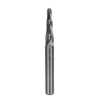 China Three Flute 12.7mm Shank Dia CNC Carving Bit Carbide Spiral Upcut 3D Router Bit for sale