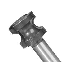 China Plywood Half Profile Router Bit Bullnose Radius Router Bits Fully Rounded Edge for sale
