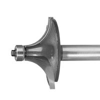 China TCT Roundover Fillet Bits Two Flutes With Bearing For Table And Bench Tops for sale