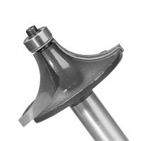 China TCT Roundover Fillet Bits Two Flutes With Bearing For Table And Bench Tops for sale