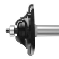 China TCT French Baroque Router Bit Cove And Bead Groove Milling Cutter for sale