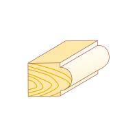 China Plywood Half Profile Router Bit Bullnose Radius Router Bits Fully Rounded Edge for sale