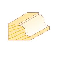 China Edge Forming Profile Router Bit Roman Ogee Router Bit With Bearing Guide for sale