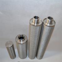 China Polyester Industry Stainless Steel Candle Filter 200 Micron for sale