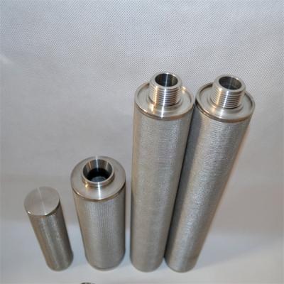 China Polyester Industry Stainless Steel Candle Filter 200 Micron for sale