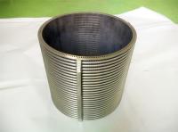 China Stainless Steel Slot Johnson Screen Filter Elements 15 Micron for sale