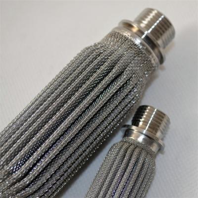 China Plastic Recycling 65um Stainless Steel Candle Filter Industrial for sale