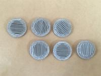 China Anti Acid Ss304 Wire Stainless Steel Mesh Discs Screening Of Grain Oil Rimmed Ring for sale