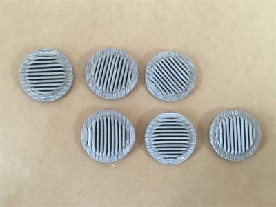 China Anti Acid Ss304 Wire Stainless Steel Mesh Discs Screening Of Grain Oil Rimmed Ring for sale