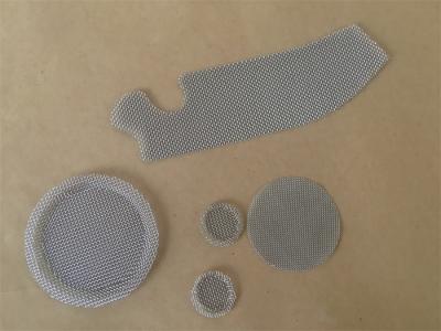 China Welded Cylinder Multilayer Stainless Steel Mesh Filter Discs 300 Micron 3.5mm for sale