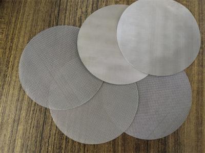 China Drying Stainless Steel Mesh Filter Discs Ss 304 75 Micron for sale