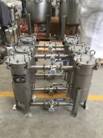China 316 Stainless Steel Dual Bags Filter Housing Unit 10um for Industry Filtration for sale