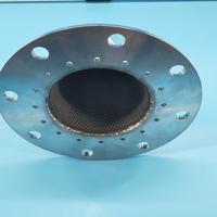 China Low Filter Resistance Acidproof Round 3μM Cone Mesh Filter for sale