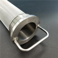 China Multi Layer Polyester SS201 Sintered Wire Mesh Filter for sale