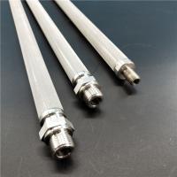 China Temperature Resistance 900C  Dia 140mm SS Sintered Filter Elements for sale