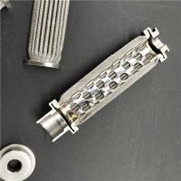 China Chemical Strainer OD 140mm 5um Sintered Wire Mesh Filter for sale