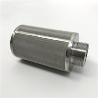 China Petrochemical Oil Refining 10µM 15µM Sintered Nickel Filter for sale