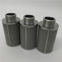 China Metal Porous 1 Micron 10''  Sintered Wire Mesh Filter for sale