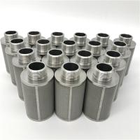 China Metal Porous 1 Micron 10''  Sintered Wire Mesh Filter for sale