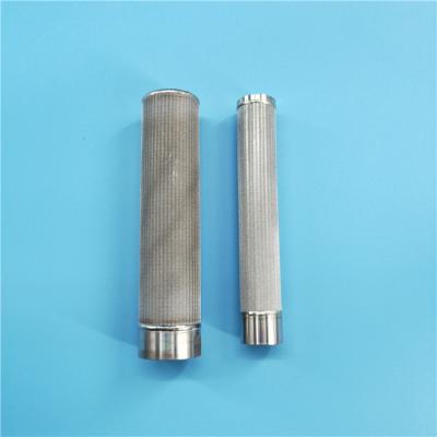 China Length 200mm 30um Stainless Steel Sintered Filter Rod for sale