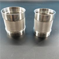China Five Layers Polyester Candle 150μM Sintered Filter Element for sale