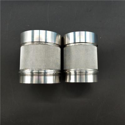 China Five Layers Polyester Candle 150μM Sintered Filter Element for sale
