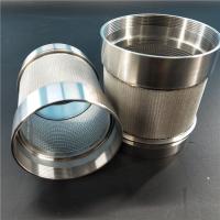 China Five Layers Polyester Candle 150μM Sintered Filter Element for sale