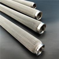 China 75 Micron Stainless Steel Pleated Filter 750mm Length for sale