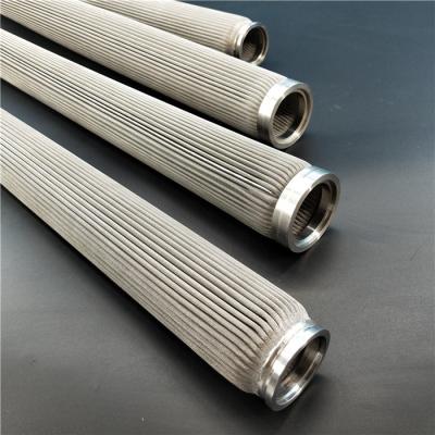 China 75 Micron Stainless Steel Pleated Filter 750mm Length for sale